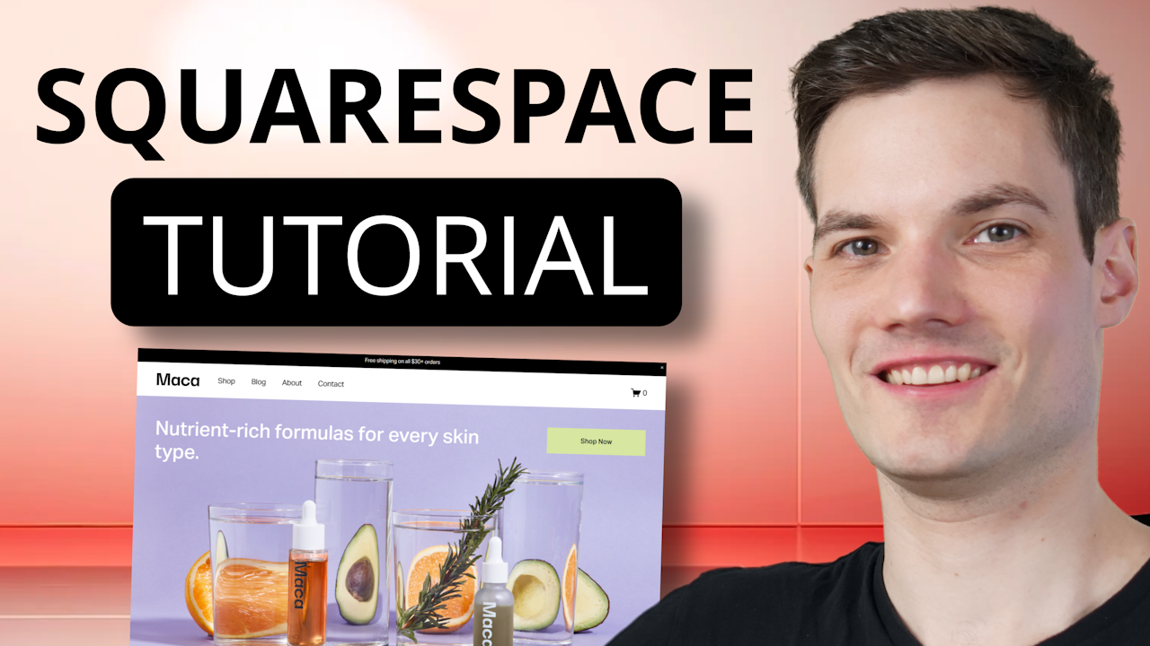 How to Make Website on Squarespace – Tutorial for Beginners – Kevin ...
