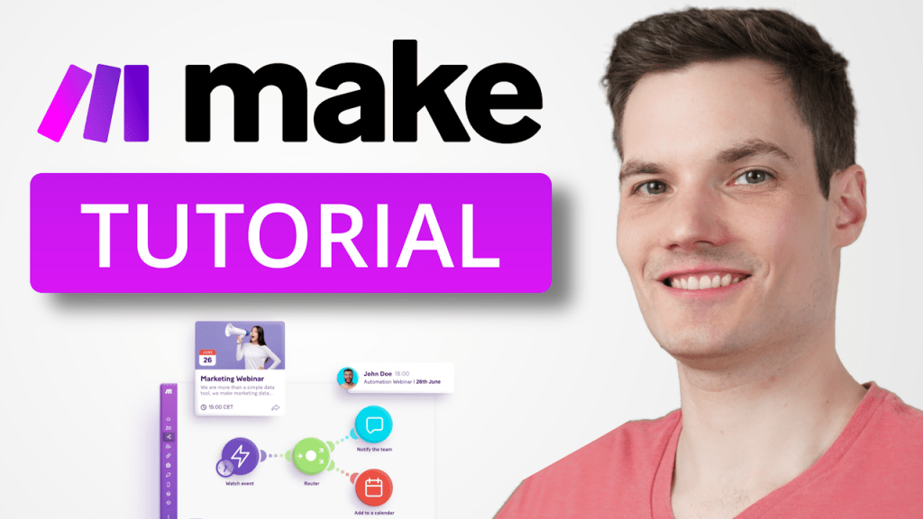 Make.com Workflow Automation Tutorial for Beginners – Kevin Stratvert