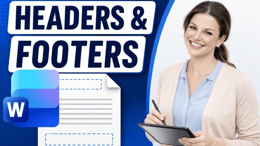 Microsoft Word Headers & Footers Tutorial for Beginners – Kevin Stratvert