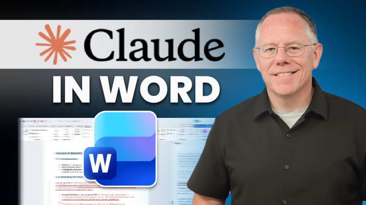 How to use Claude in Microsoft Word – Kevin Stratvert